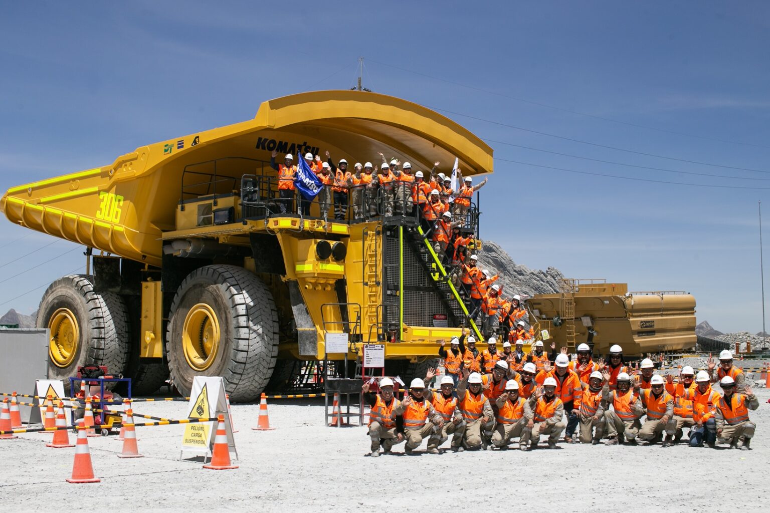 Komatsu-Mitsui lidera el mercado de camiones mineros con una ...